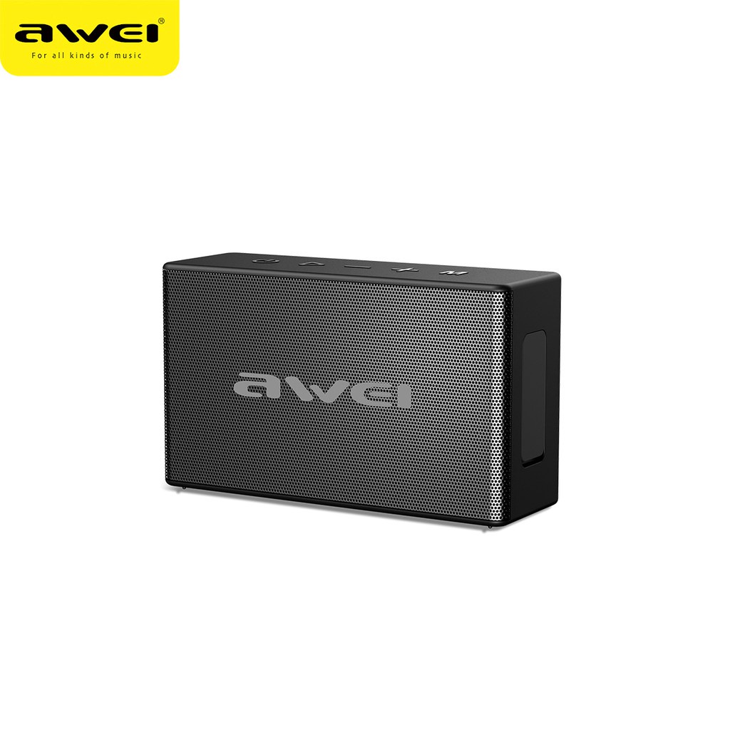 Awei Y665ลำโพงบลูทูแบบพกพาไร้สายกันน้ำ IPX7ระบบสเตอริโอกลางแจ้ง MF AUX ...