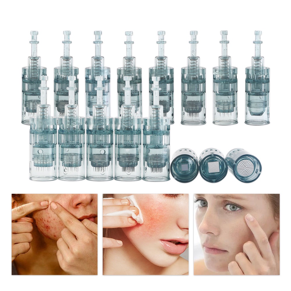 ดร. ปากกาเข็ม M8 11 16 24 36 42 Nano 3D 5D MTS Micro Needling สําหรับ ...