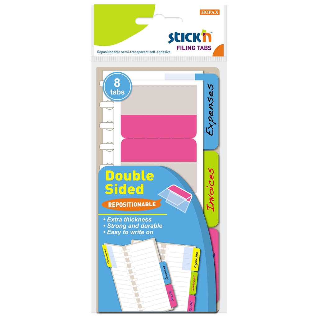 Hopax 26033 แถบฟิลลิ่ง 51 มม. x 72 มม. (2s' x 4 สี) | Shopee Thailand