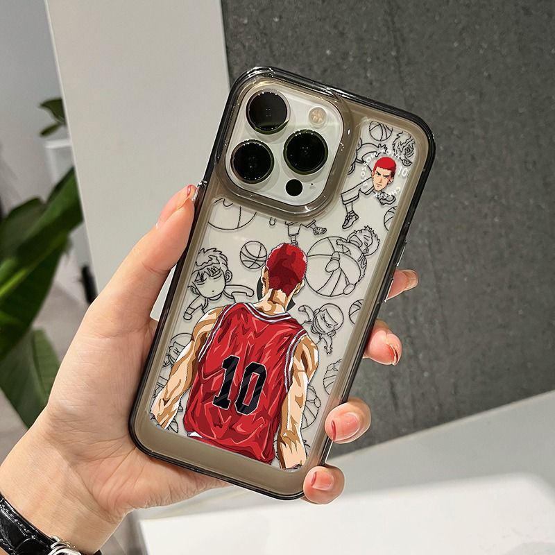 เคสโทรศัพท์มือถือ กันกระแทก ลาย Slam Dunk สไตล์หรูหรา สําหรับ IPhone 15 ...