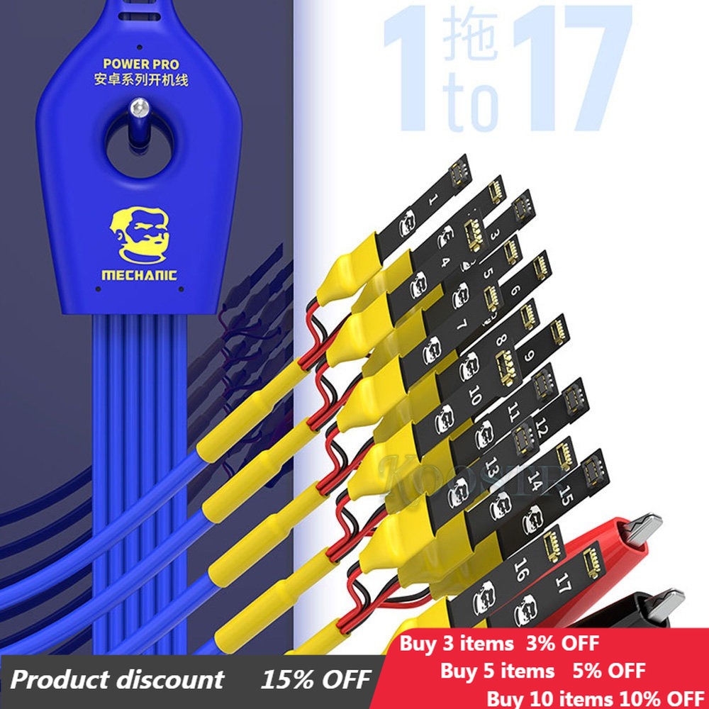สายไฟ MECHANIC Power Pro 1 ถึง 17 สําหรับ SAMSUNG XIAOMI Android Phone ...