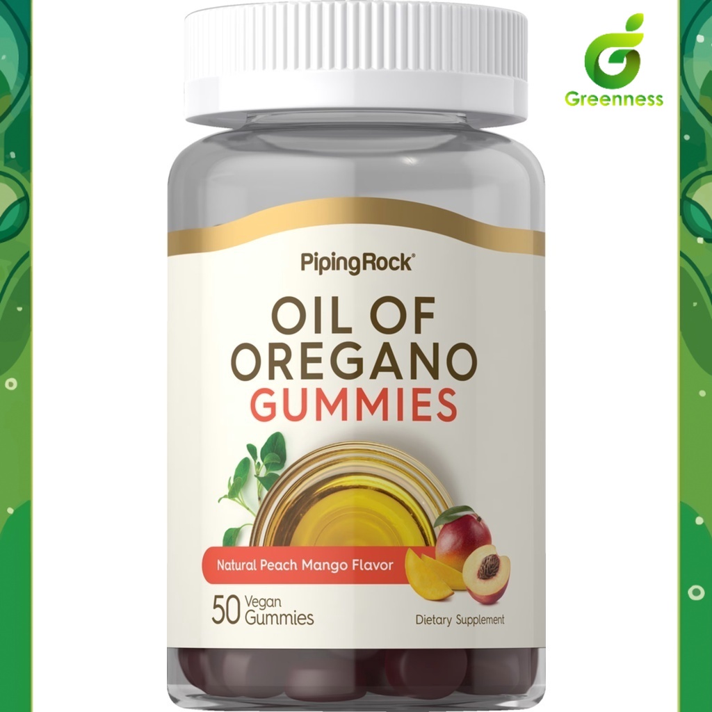 Oil of Oregano Gummies (50Gummies) กัมมี่น้ำมันออริกาโน | Shopee Thailand