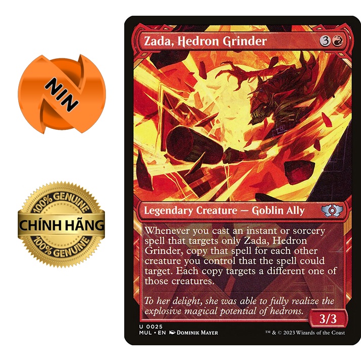 การ ์ ด - Magic the Gathering - Multiverse Legends - เครื ่ องบด Zada ...