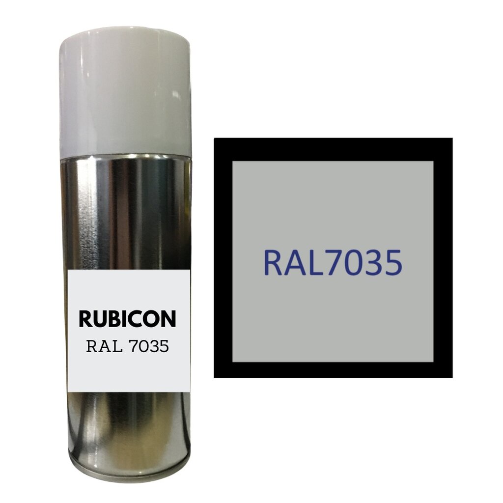 RUBICON RAL 7035 สีเทา (Light Gray) สีสเปรย์สำหรับงานซ่อมงานสีตู้ ...