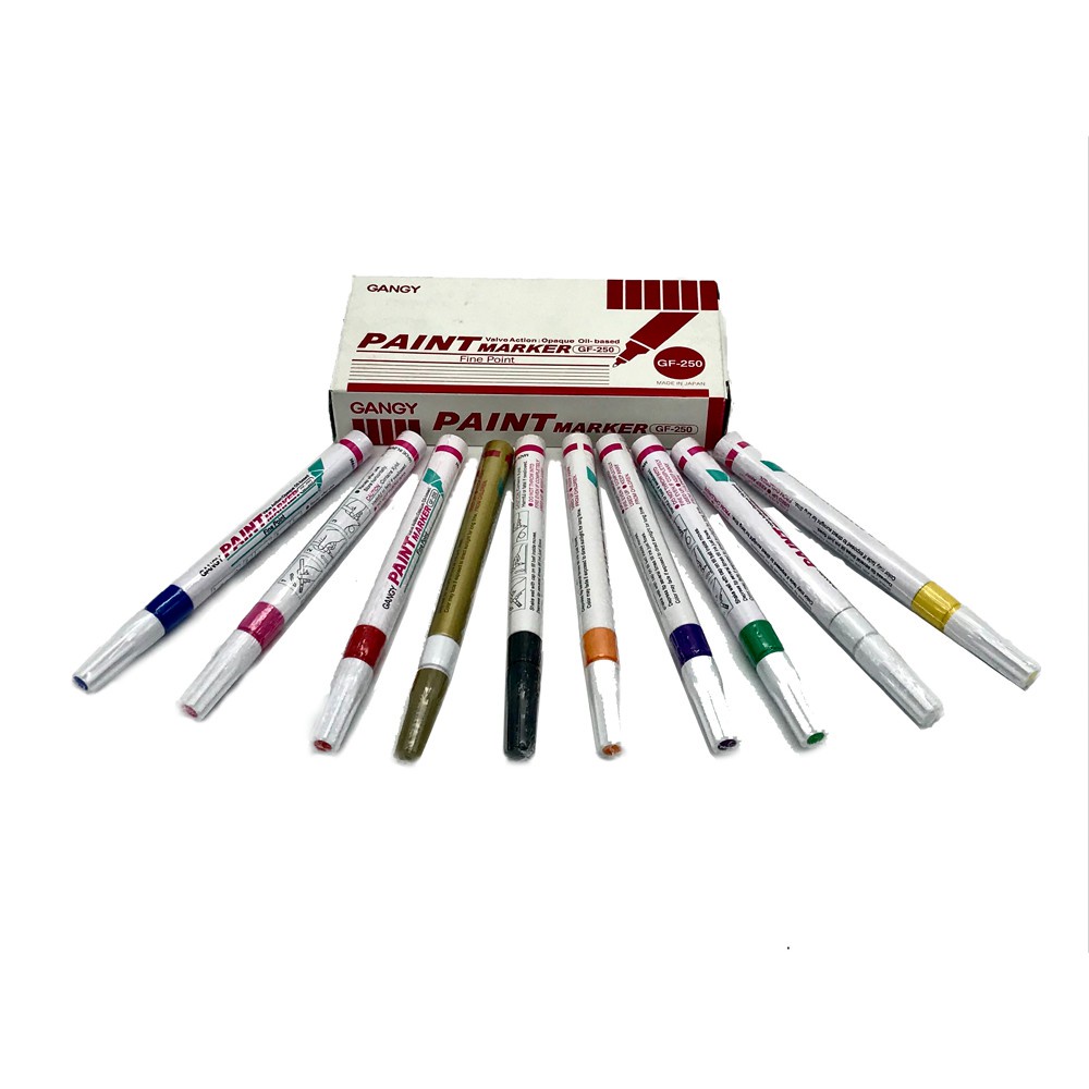 ปากกาเพ้นท์ เกนจี้ GF-250 1.2 มม. (gangy paint marker) | Shopee Thailand
