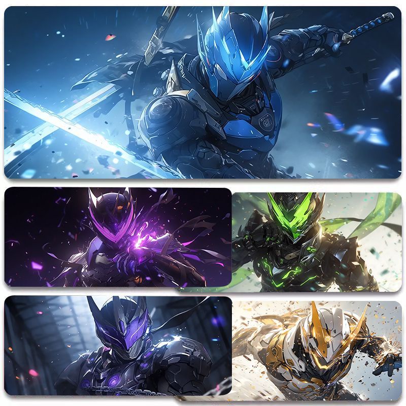 แผ่นรองเมาส์ คีย์บอร์ด ขนาดใหญ่ ลายการ์ตูนอนิเมะ Kamen Rider Commando ...