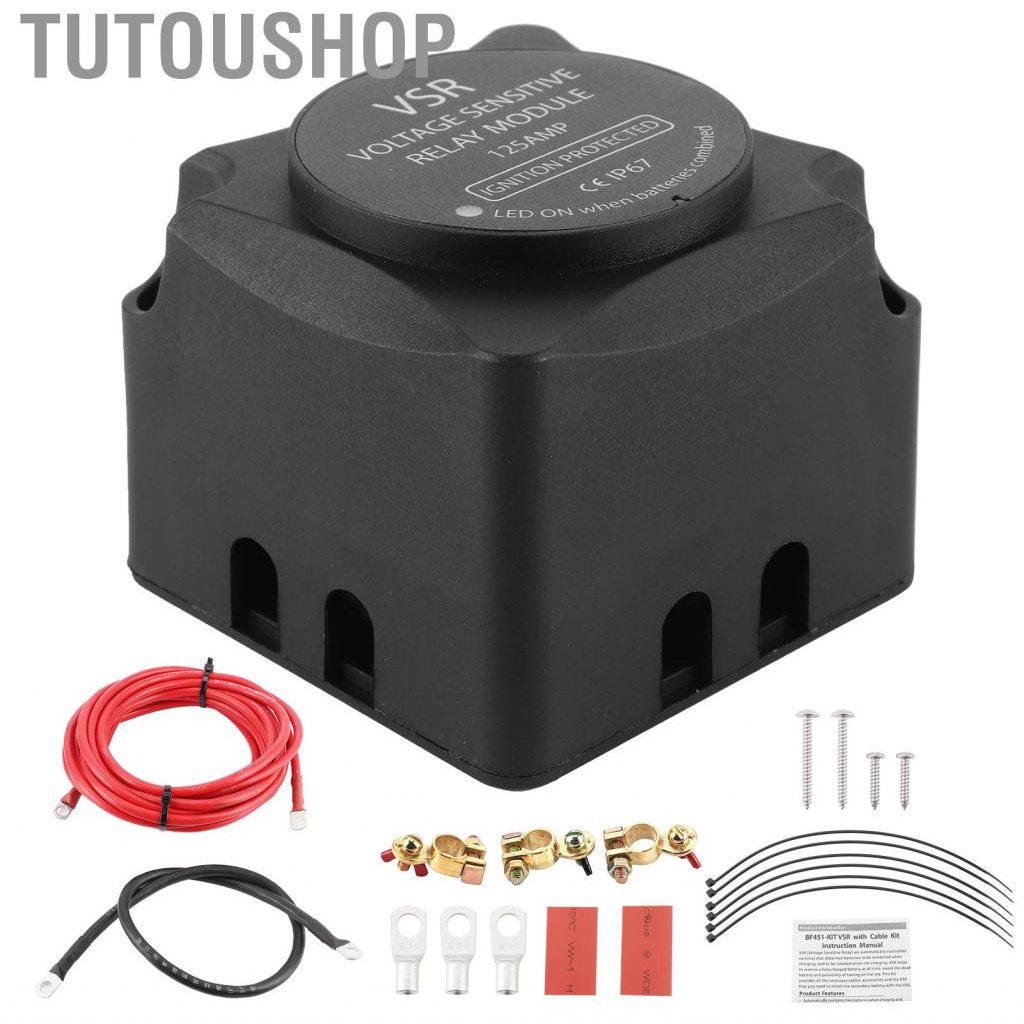 Tutoushop battery terminals auto connectors Dual Battery Isolation Kit ...