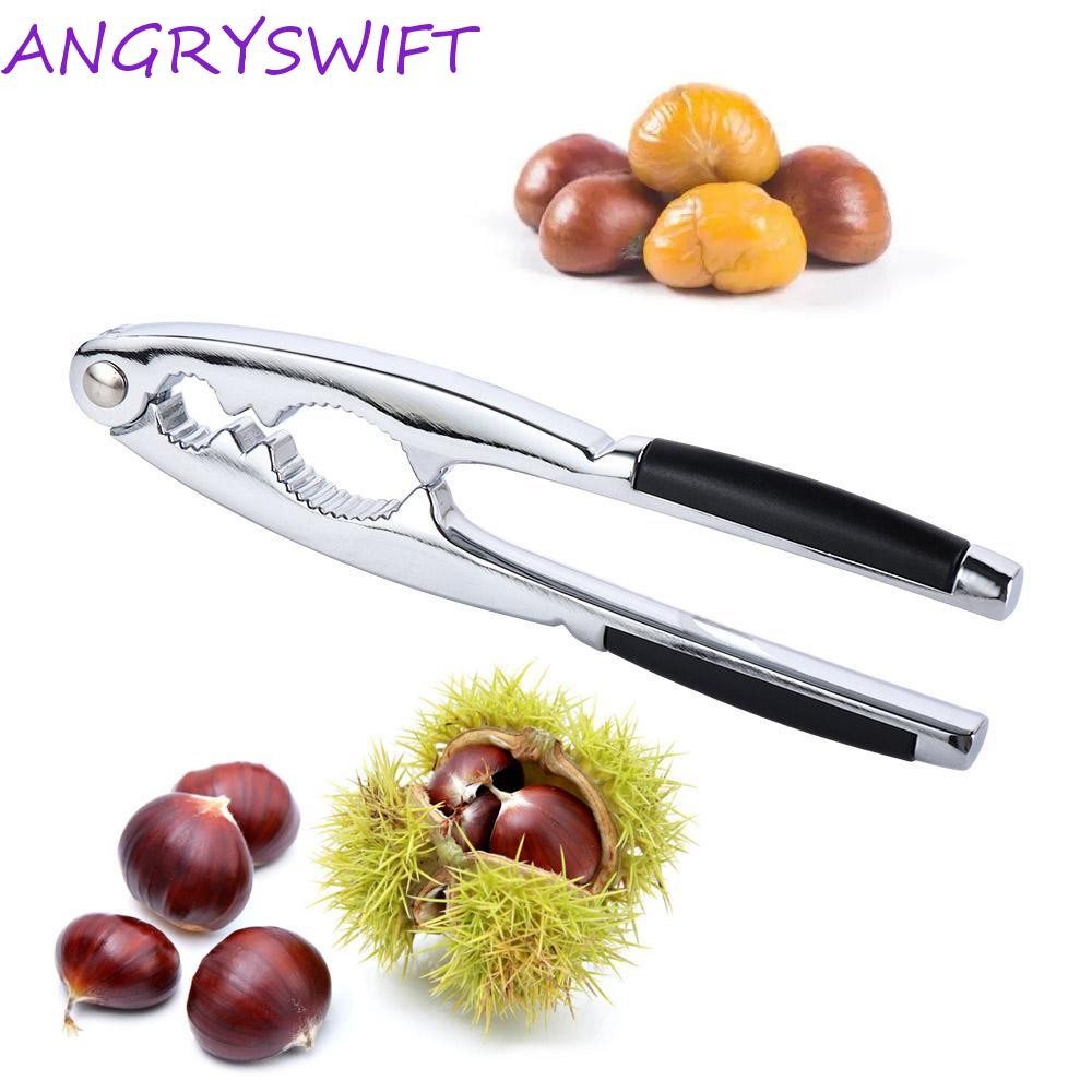 Angryswift Nutcracker มัลติฟังก์ชั่นบ้านสแตนเลสประหยัดแรงงาน Protable อัลมอนด์ Cracking ...