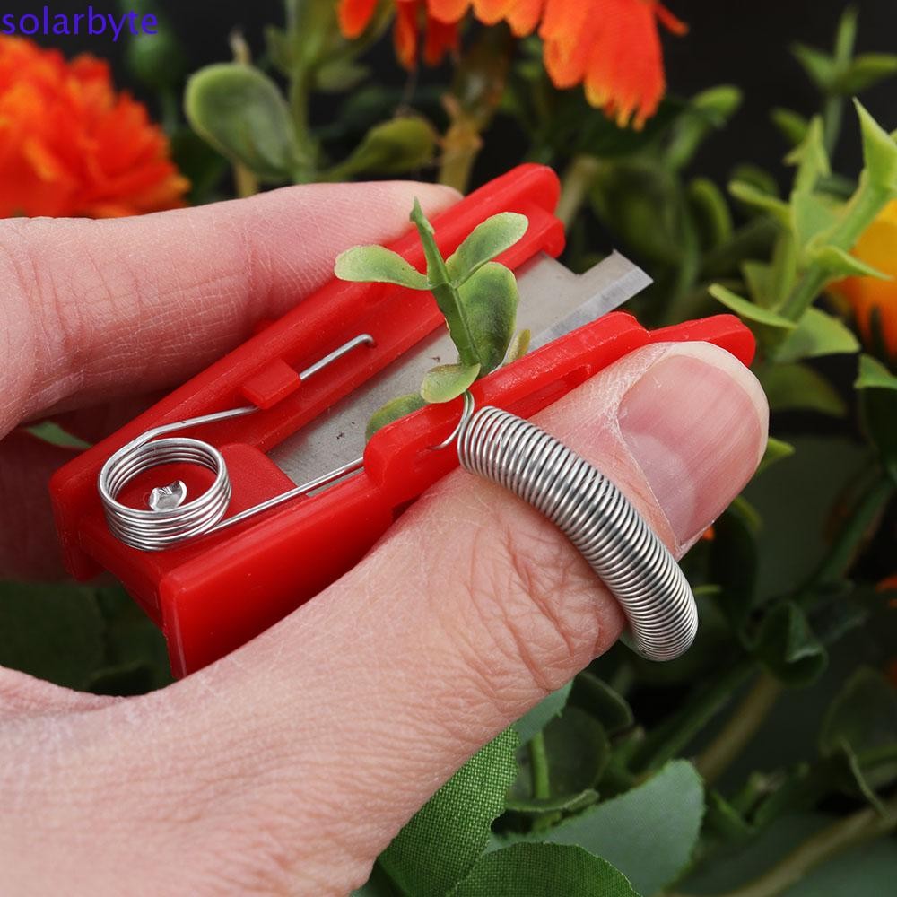 Solarbyte ผลไม้ Picker คลิปตัดพืชนิ้วมือ Protector อุปกรณ์มัลติฟังก์ชั่นอุปกรณ์สวน | Shopee Thailand