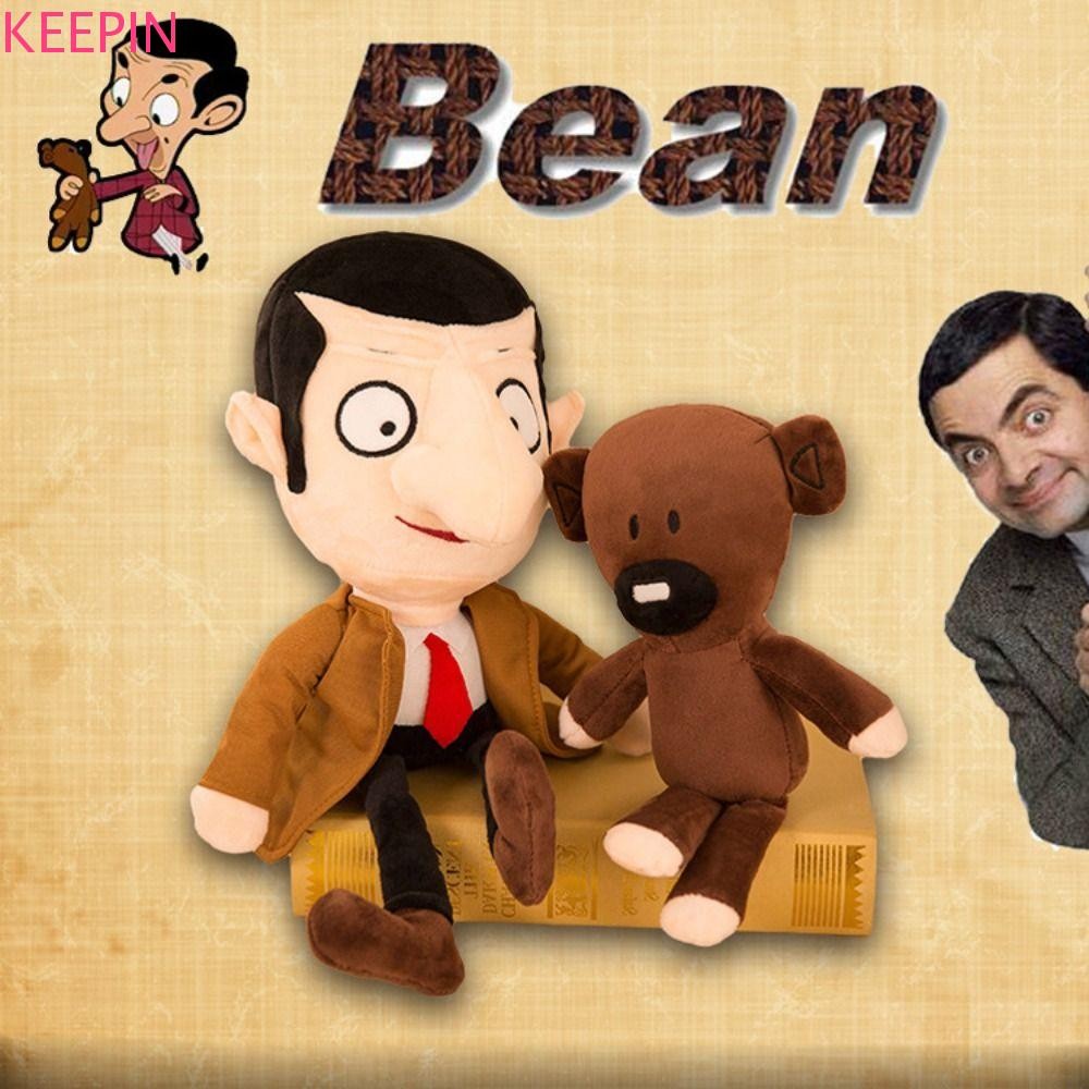 Keepin Mr Bean Bear ของเล่นตุ๊กตา, PP Cotton Soft การ์ตูนภาพยนตร์รูปตุ๊กตา, Bean Bear Dol Fluffy ...
