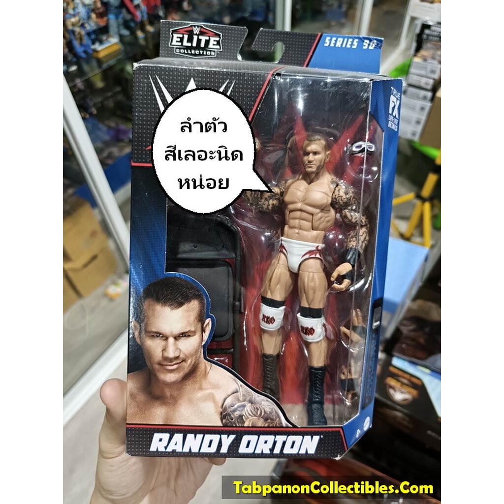 [2022.03] WWE Elite 90 Randy Orton (ลำตัว มีสีเลอะเล็กน้อย) | Shopee ...
