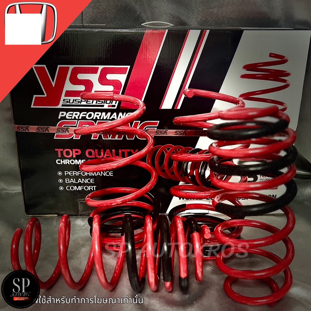 สปริงโหลด YSS CIVIC FB FC FK, JAZZ GE GK, CITY '08-'19, CITY '20, HR-V | Shopee Thailand