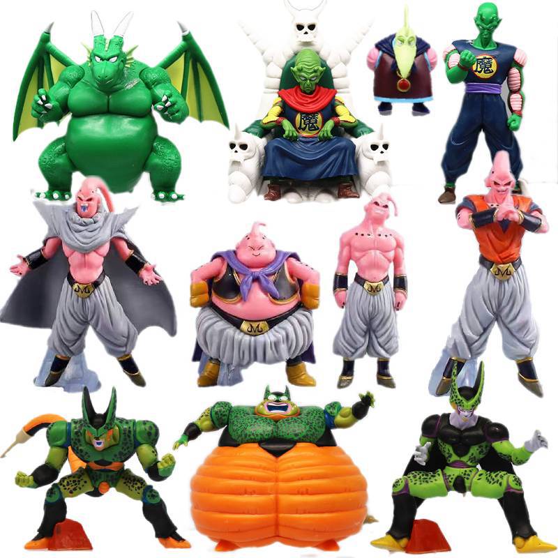 ของเล่นฟิกเกอร์ Dragon Ball Z All Forms Piccolo Cell Buu Frieza Anime Q ...