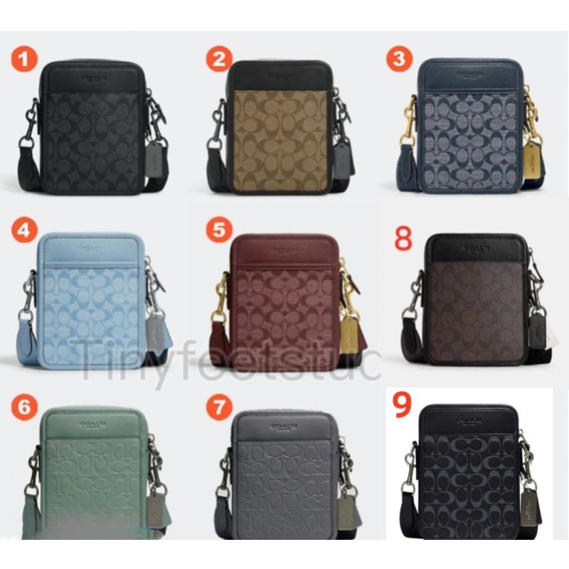 CC009 CC090 CG996 CH060 CJ670 Sullivan Crossbody ผู้หญิงผู้ชายสลิงกล่อง ...