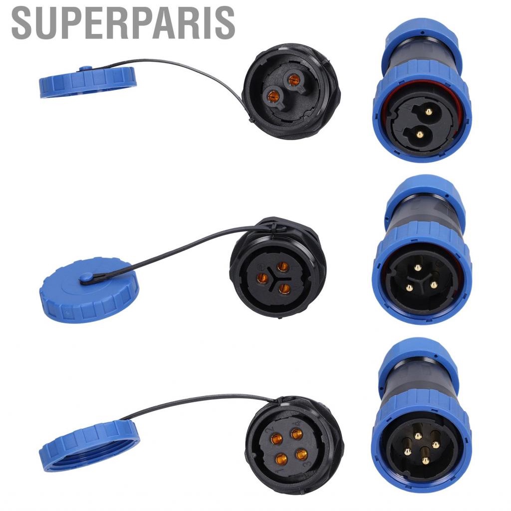 Superparis Industrial Power Connector Waterproof Plug Socket IP68 ...