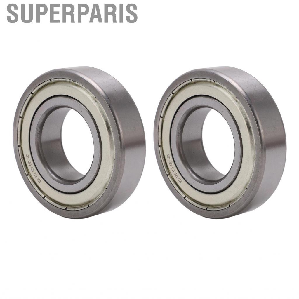 Superparis 2x Deep Groove Ball Bearing 6206RS Bearings DouLFe Shielded ...