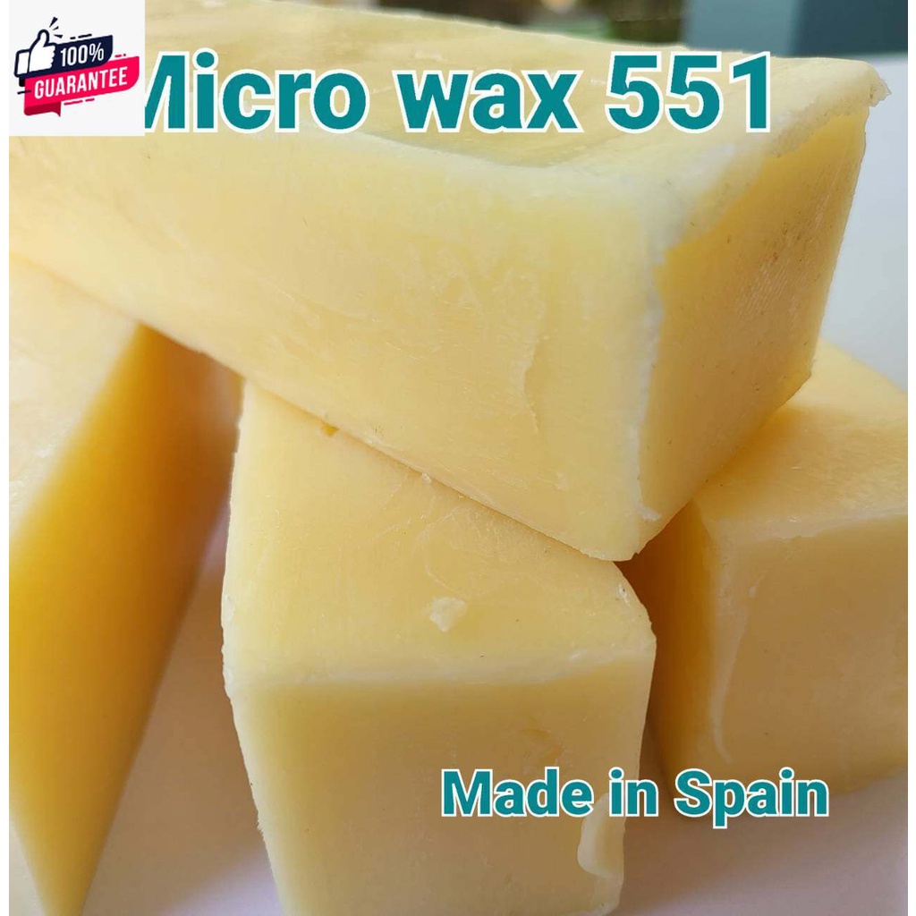 500 กรัม/ถุง นำเข้าจากสเปน Micro wax , Microcrystalline wax Made in ...