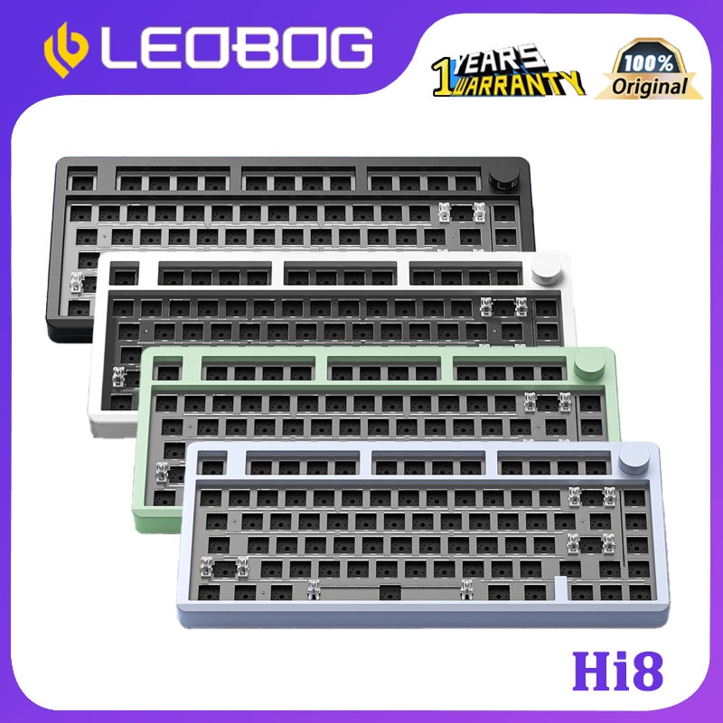 Aula LEOBOG Hi8 คีย์บอร์ดบลูทูธ 75% 80 คีย์ Type-c 2.4G RGB | Shopee Thailand