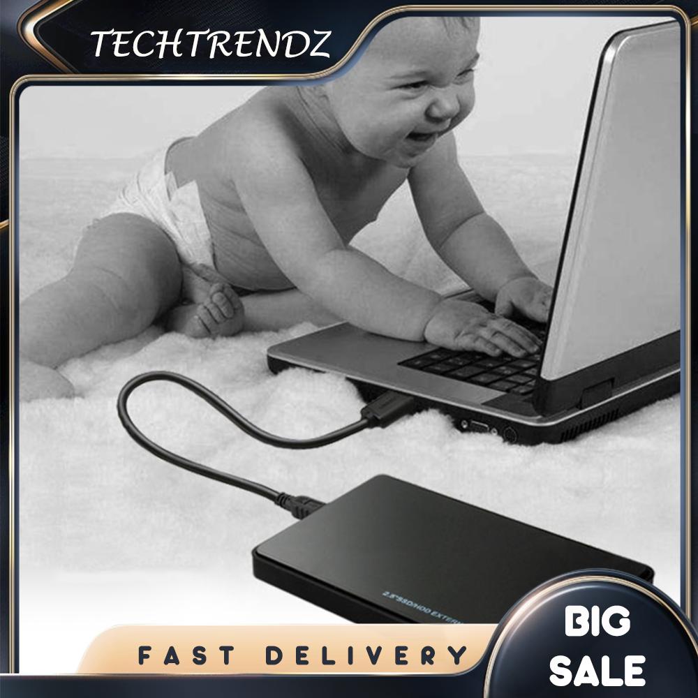 [techtrendz.th] กล่องไดรฟ์โซลิดสเตท HDD SSD 480Mbps 2.5 นิ้ว แบบพกพา สําหรับ MacBook PC | Shopee ...