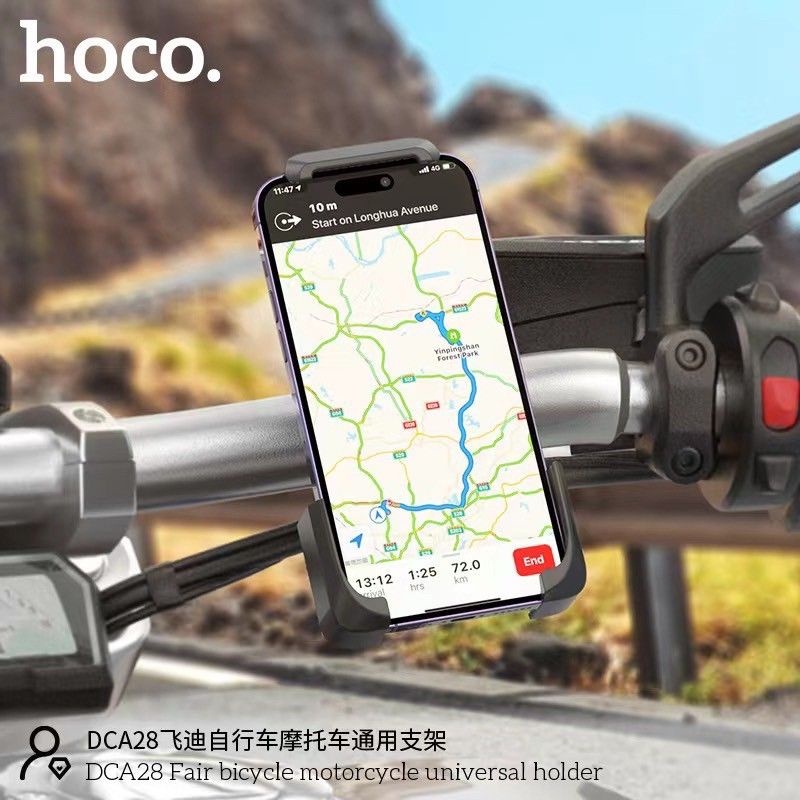 HOCO DCA28 ที่ยึดโทรศัพท์มือถือจักรยาน ที่ยึดโทรศัพท์มือถือมอเตอร์ไซค์ ...