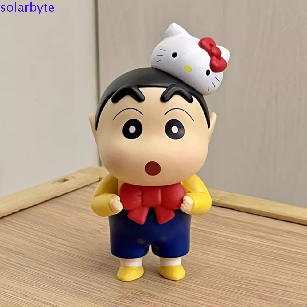 Solarbyte Kuromi Crayon Shin-Chan รูป, Kt Cat Kitty Crayon Shin-Chan ของเล่น, ตัวเลขการกระทํา ...