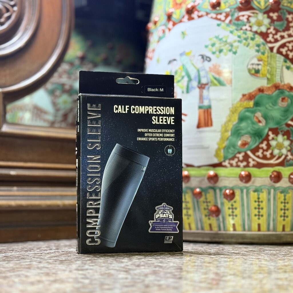 ซัพพอร์ตน่อง LP Calf Compression Sleeves ‘BLACK’ (M) | Shopee Thailand