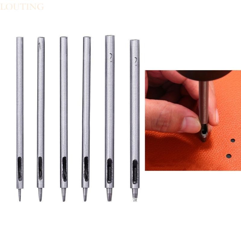 Louting สแตนเลสสตีลหนัง Punch เครื่องมือรอบ Hollow Punch Cutter สําหรับ ...