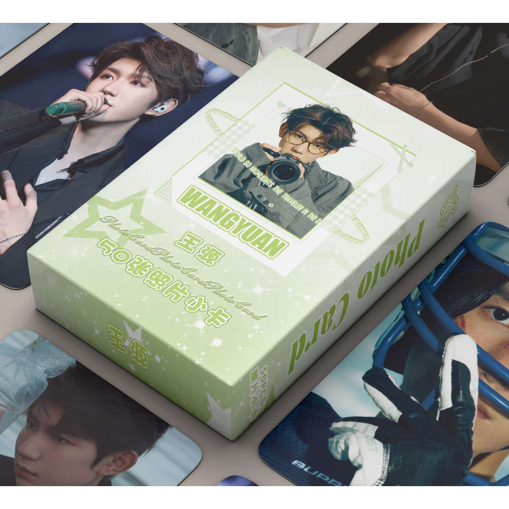 50-55ชิ้น ทีเอฟบอยส์ โฮโลแกรมเลเซอร์การ์ดโลโม่ ‌Karry Wang Junkai ...