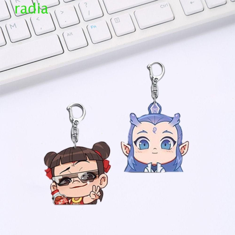 Radiantzap Nezha 2 พวงกุญแจรูป,อะคริลิคอะนิเมะภาพยนตร์ Nezha 2 Key ...