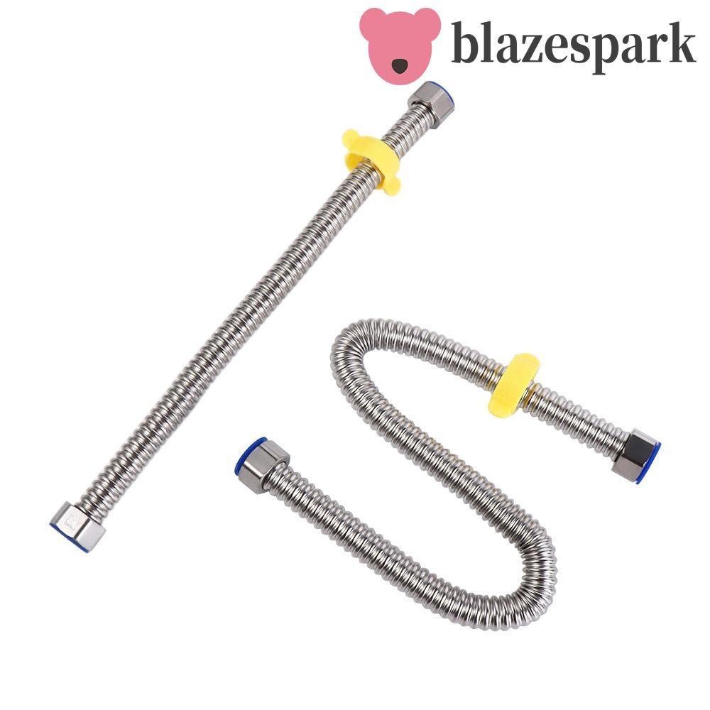 Blazespark ลูกฟูกท่อ,พร้อมประแจหนา 304 สแตนเลสท่อ, 10 ซม./20 ซม./30 ซม./40 ซม./50 ซม.ทนอุณหภูมิ ...
