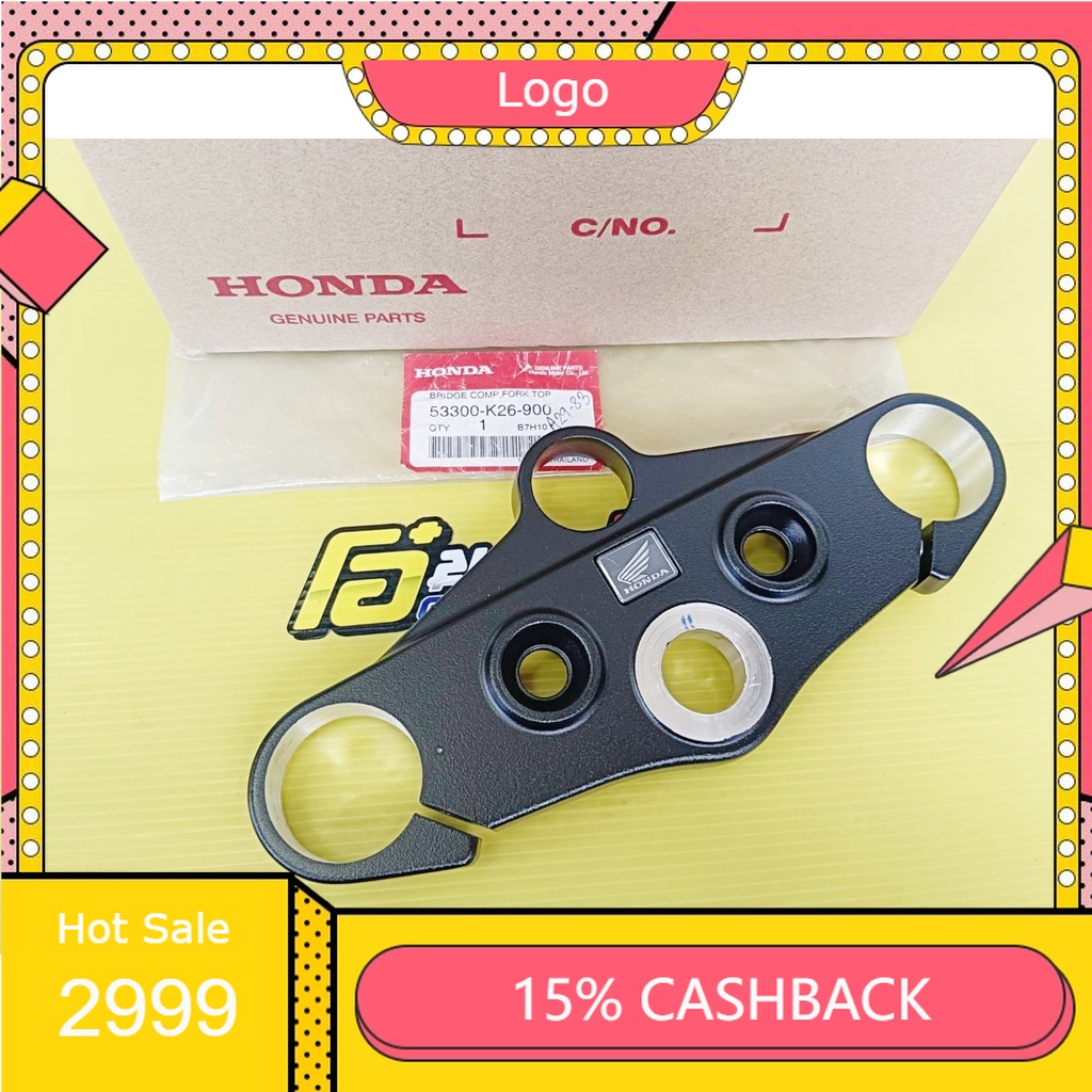 53300-K26-900ชุดแผงคอตัวบนแท้HONDA Msx125 ปี2012-2016 อะไหล่แท้ศูนย์HONDA()1ชิ้น | Shopee Thailand
