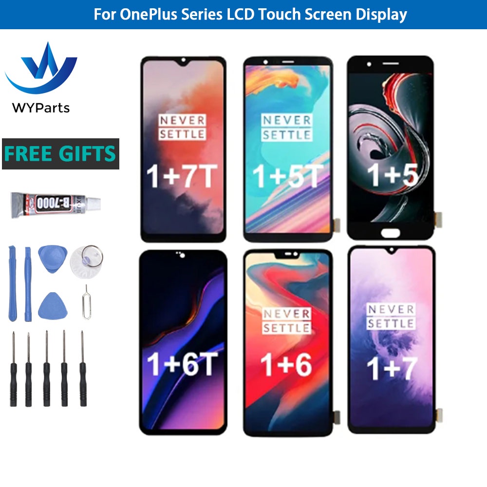 ชุดประกอบหน้าจอสัมผัส LCD สําหรับ OnePlus 8T 3 5 5T 6 7 6T 8 7T | Shopee Thailand