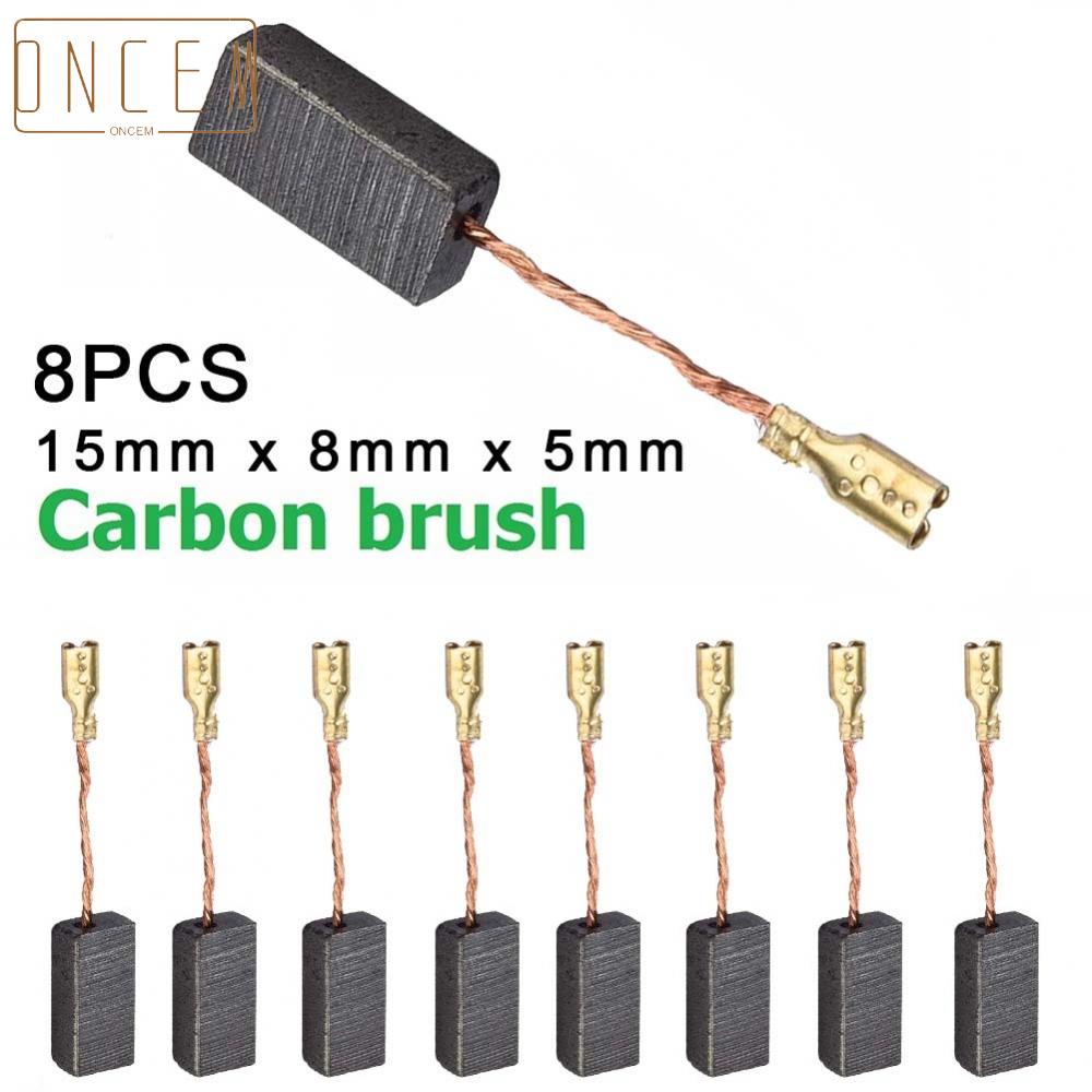 【ONCEMOREAGAIN】Carbon Brushes Angle Brush Size Carbon Grinder Total ...