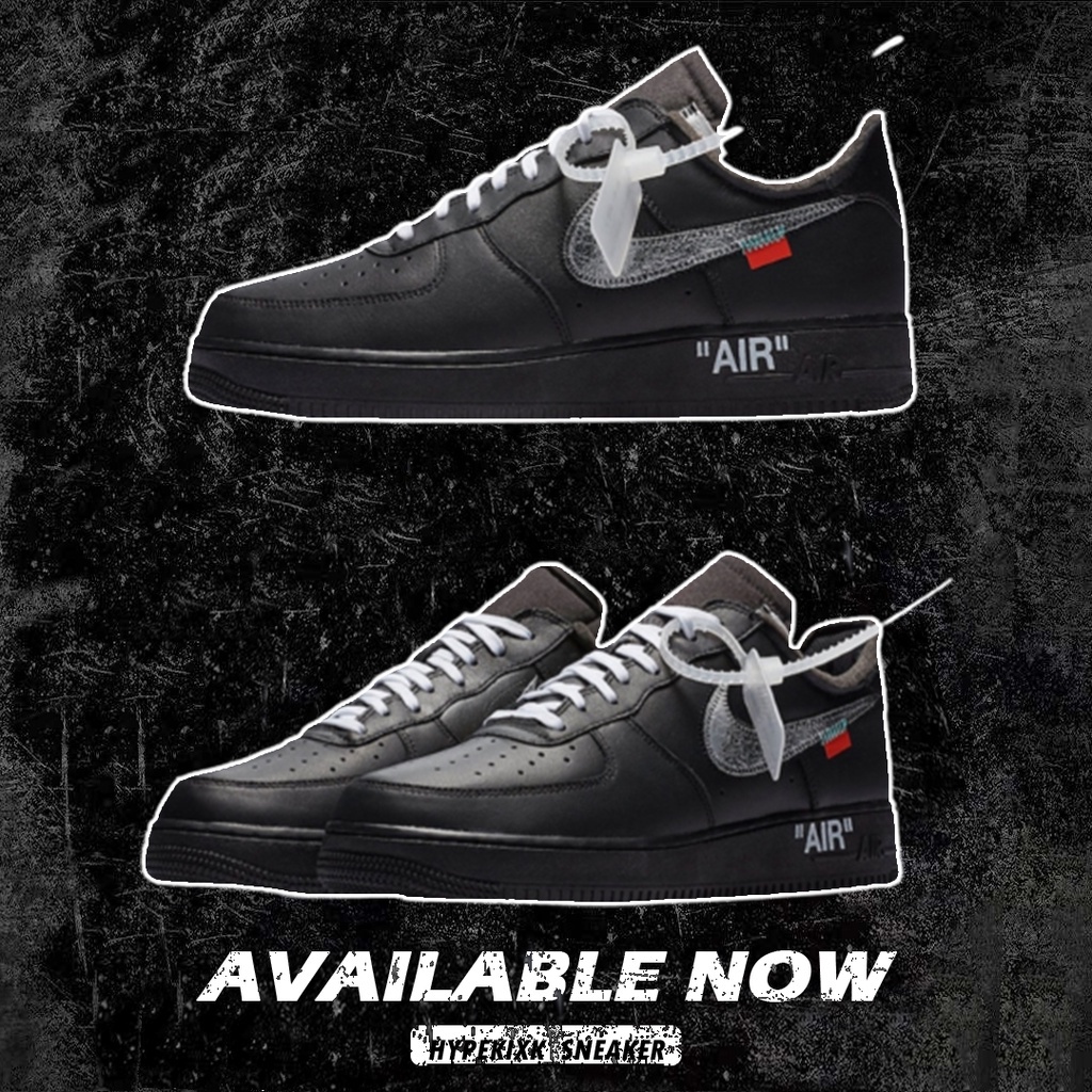 Nike OFF-WHITE x Air Force 1 Low '07 ' MoMA Black AV5210-001 Men's And ...