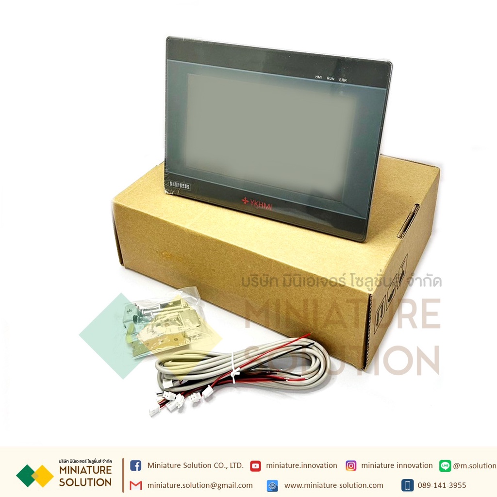 YKHMI PLC FX IN HMI 2IN1 Controller PLC YKHMI MM 7 inch จอ HMI รวมกับ ...