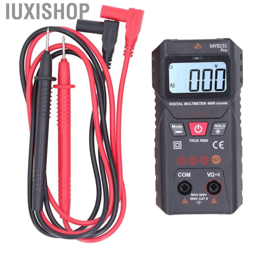 Iuxishop Smart Digital Multimeter 4000 Counts Automatic Identification ...