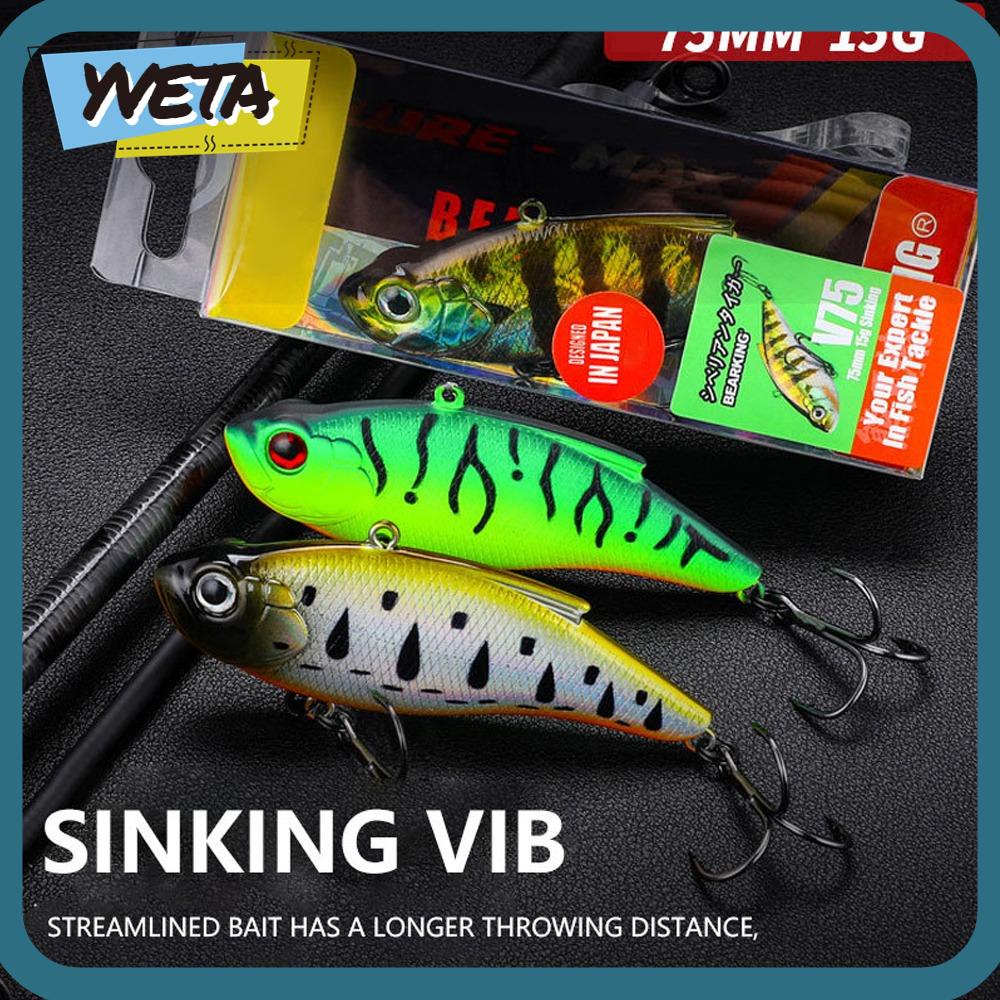 Yveta เหยื่อตกปลา แบบสั่นสะเทือน ขนาดเล็ก 75 มม. 14.5 กรัม 9179 | Shopee Thailand