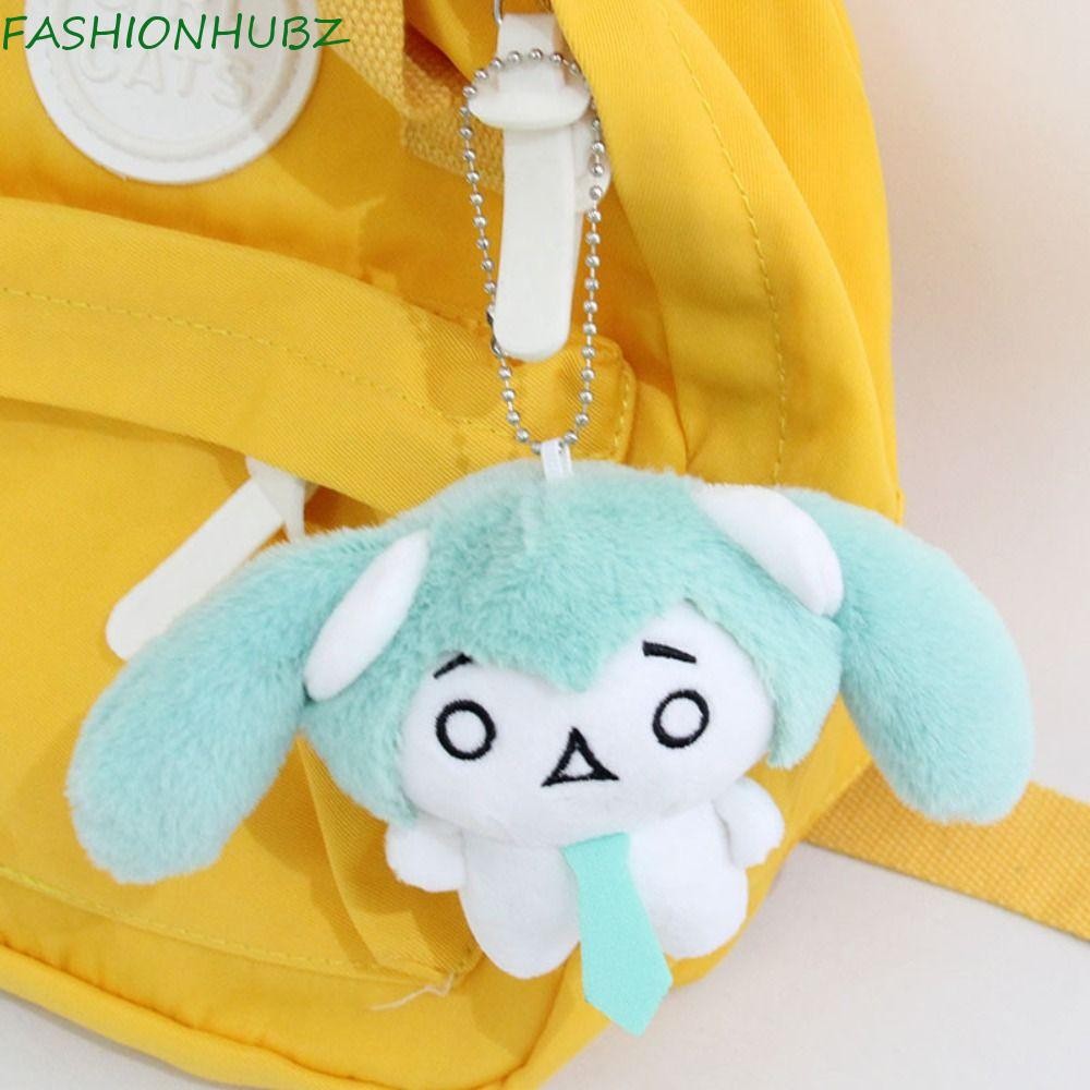 Fashionhubz Snow Miku พวงกุญแจตุ๊กตา, Fluffy Soft Bandai Hatsune Miku ...