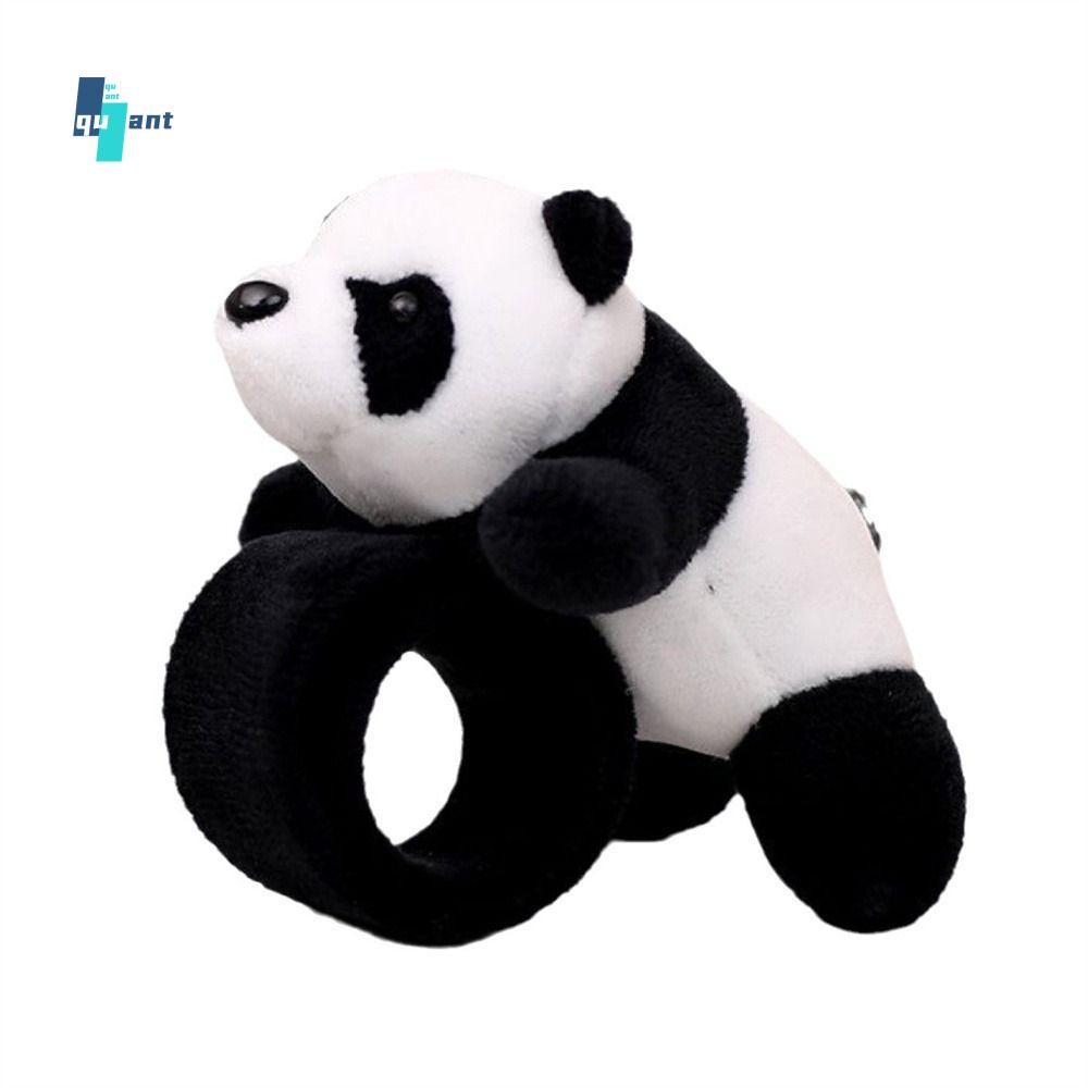 Quantumsky แหวนมือตุ๊กตา,ตุ๊กตาสัตว์สบายสายรัดข้อมือแพนด้า,ของขวัญวันหยุดการ์ตูนข้อมือตกแต่ง ...