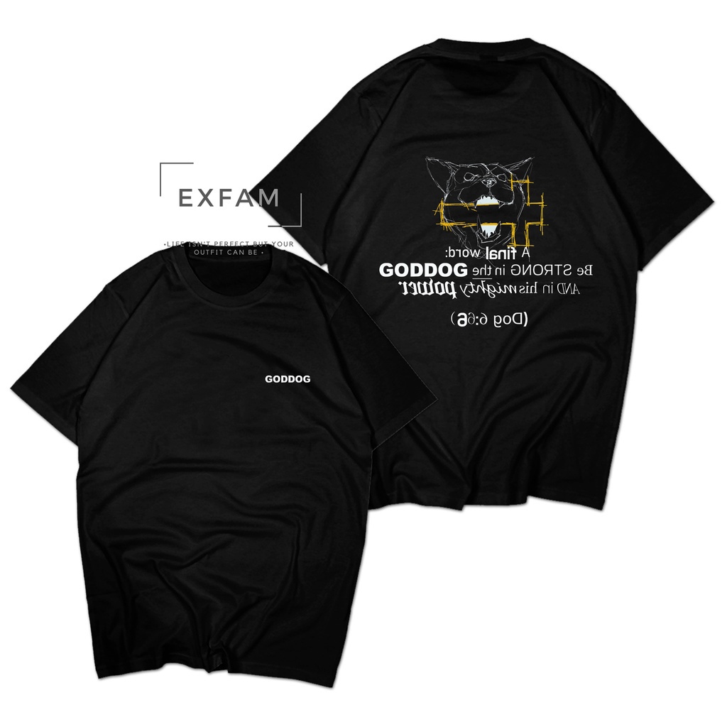 เสื้อเลือกตั้ง เสื้อยืด พิมพ์ลายการ์ตูน Goddog Crew Lookism สไตล์เกาหลี | Shopee Thailand
