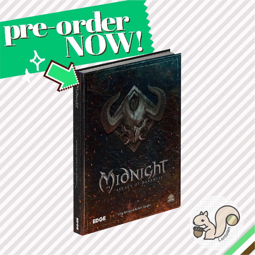 Midnight Legacy of Darkness TTRPG Core Book [Pre-Order] | Shopee Thailand