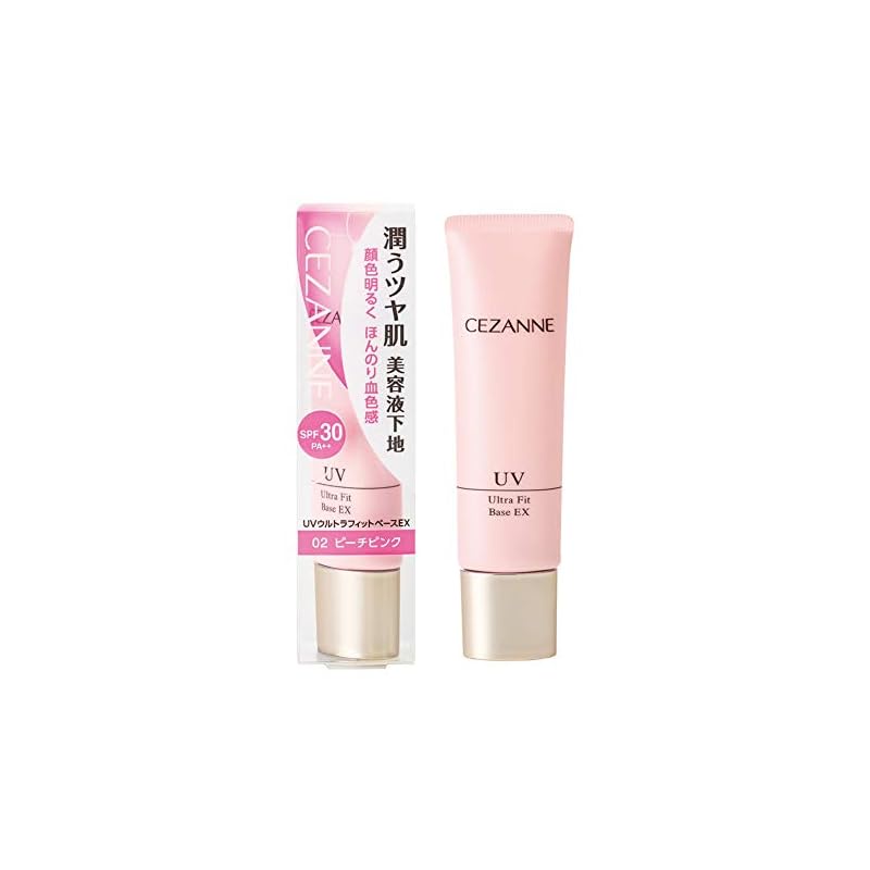 [Direct From Japan]Sezanne UV Ultra Fit Base EX 02 Peach Pink Makeup Base 30g (x 1) | Shopee ...