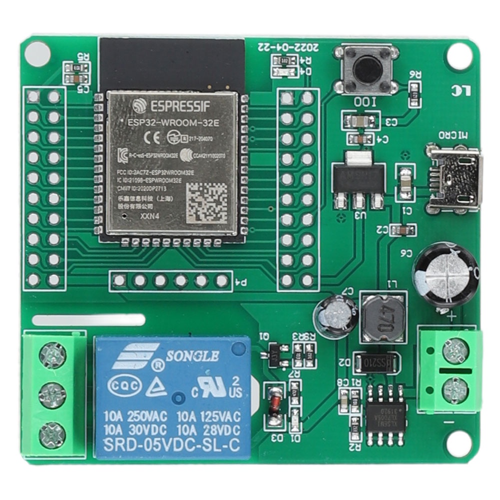 บอร์ดโมดูลรีเลย์ Esp32 Esp32 Wroom 1 2 8 ช่อง Esp32 Wifi Bt Ble