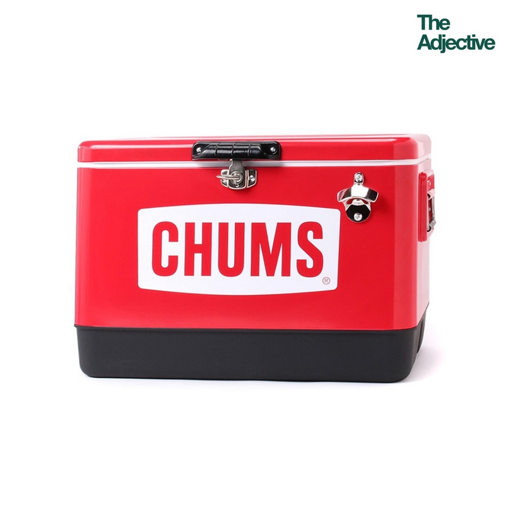 CHUMS Steel Cooler Box 54L / กระติกเก็บความเย็น 54 ลิตร ขนาดใหญ่ จุได้เยอะ กระติกเก็บความเย็น ...