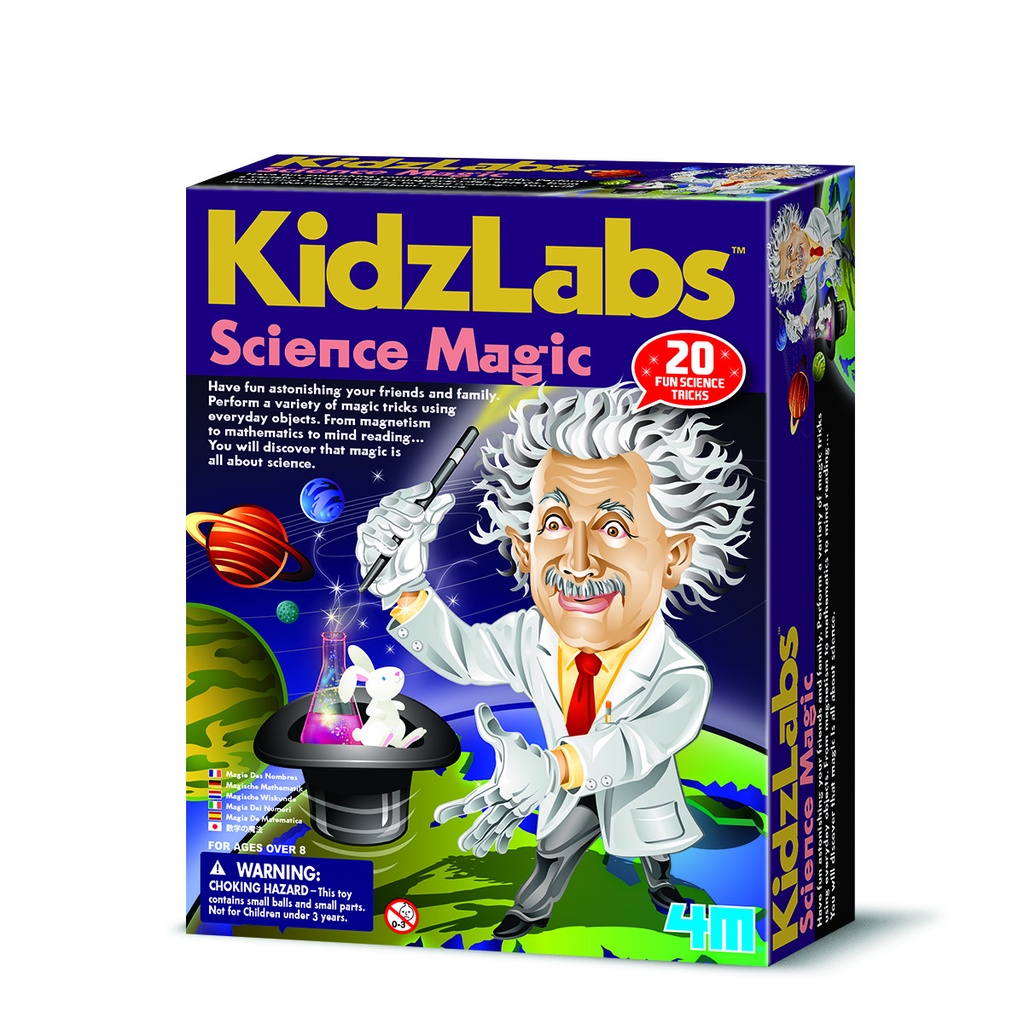 4M Kidz Labs - Science Magic ชุดอุปกรณ์ การแสดงมายากลแห่งวิทยาศาสตร์ ...
