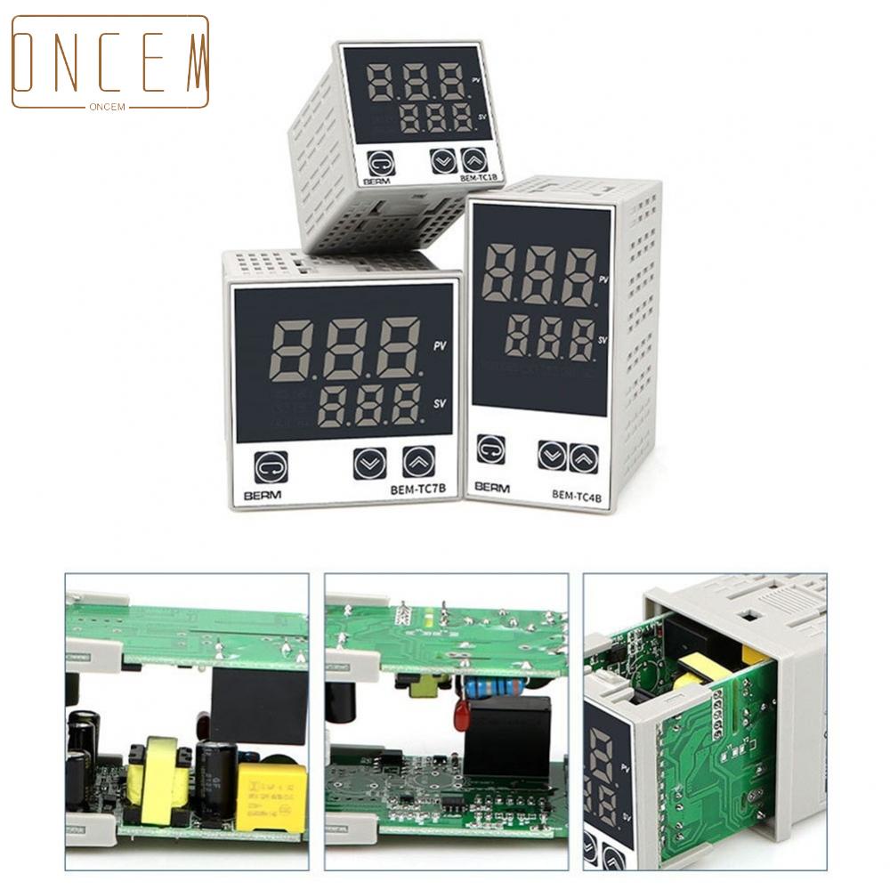 【ONCEMOREAGAIN】Intelligent Thermostat TC7B-14V Temperature Controller ...