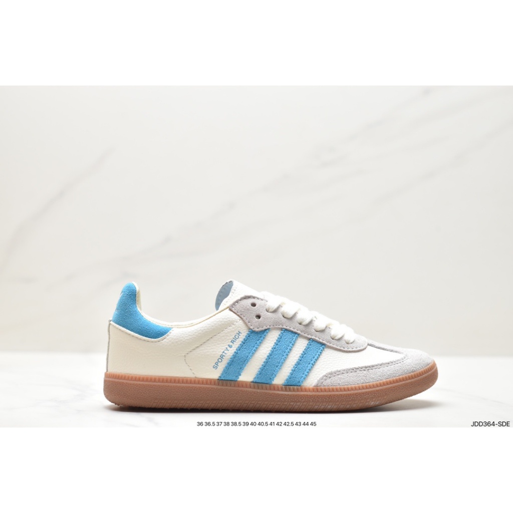 New Genuine Adidas Originals Samba OG แฟชั่นวินเทจต่ำด้านบนลื่นกีฬา ...