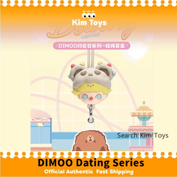 Popmart DIMOO Dating Series เคสโทรศัพท์ Lanyard กระเป๋าใส่หูฟัง ...