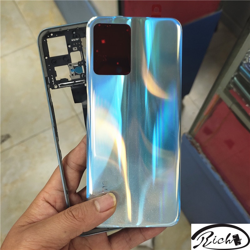 ฝาครอบแบตเตอรี่ ด้านหลัง และกรอบกลาง สําหรับ Realme 9 Pro 9Pro RMX3471 ...