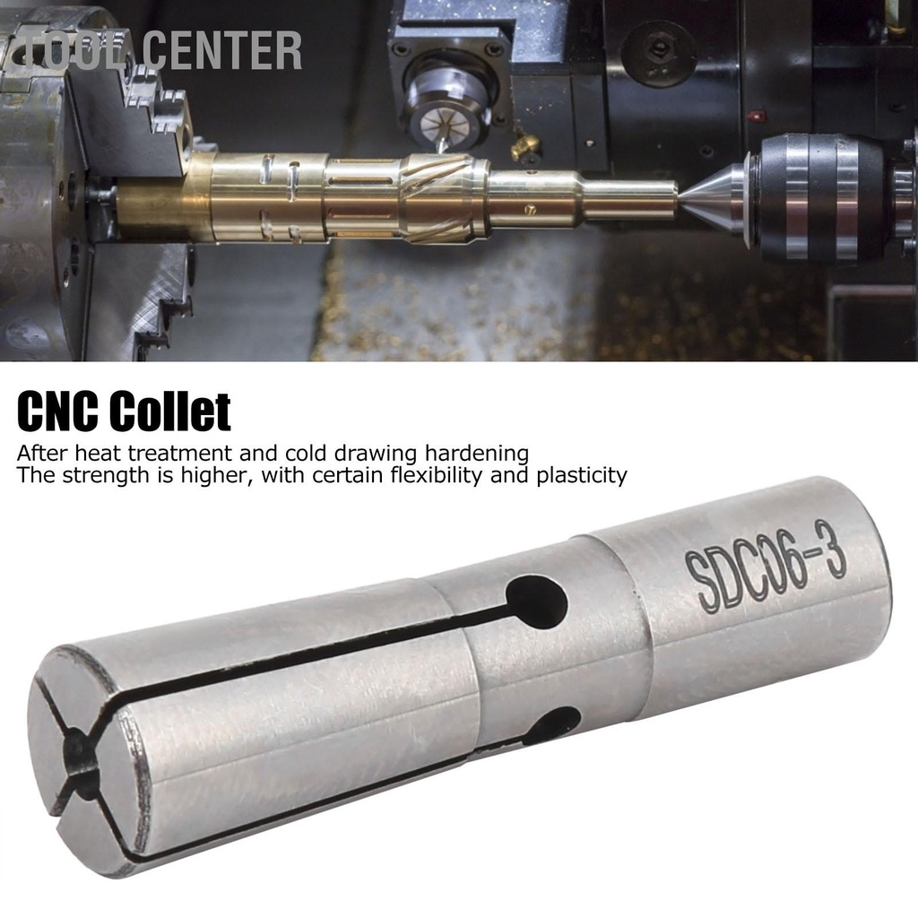 Tool Center Collet Chuck Holder PullBack Type 65 Mn ความแม่นยำสูง ...